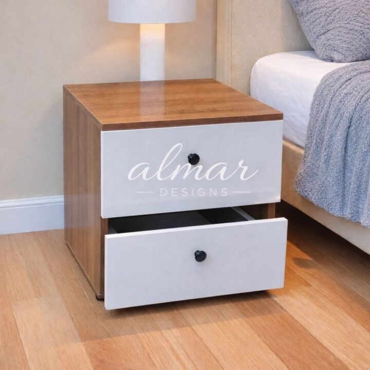 Julz Bedside Drawers - Almar Designs And Appliances