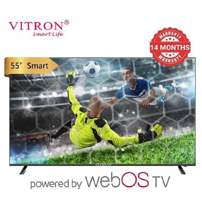 Vitron 55-Inch WebOS Ultra HD 4K Smart TV – Frameless LED Smart TV In ...